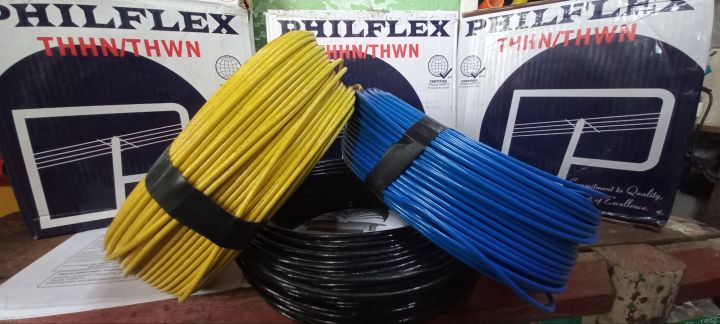 philflex thhn/thwn stranded wire #14 and #12 | Lazada PH