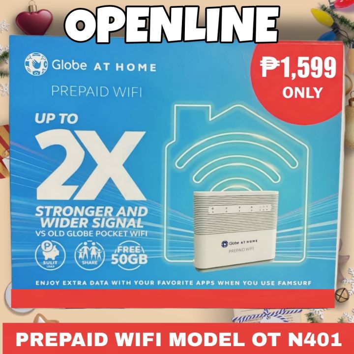 New Globe At Home Prepaid Wifi Openline Model OT N401 | Lazada PH New Globe At Home Prepaid Wifi Openline Model OT N401 | Lazada PH