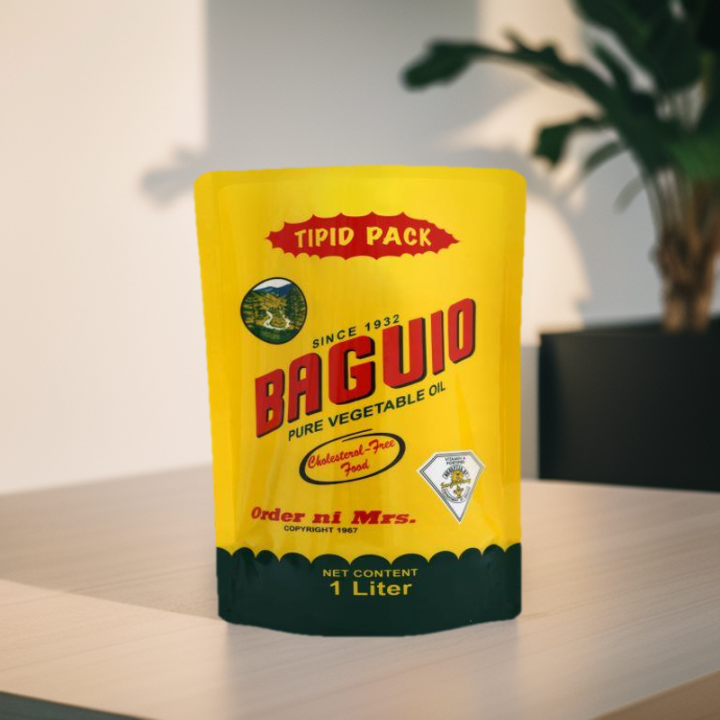 Baguio Coconut Cooking Lauric Oil Vitamin A 1 liter - 100% Pure, Long ...