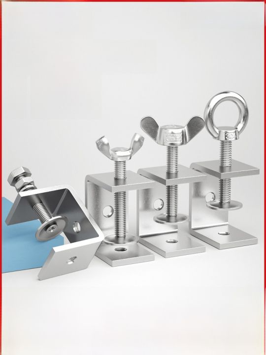 Stainless Steel 304 Hand Tightening U Type C Type Pipe Clamp Fixed ...