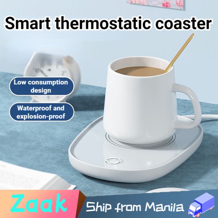 55 ℃ electric heating coaster Mark coaster cup milk tea coffee beverage ...