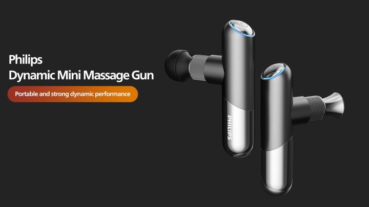 Philips Full-Metal Mini Massage Guns 筋膜枪 Percussion Deep Tissues Muscle ...