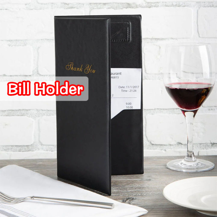 Menu Holder Bill Holder Cash Holder Checkout Clipboard Signature Pad ...