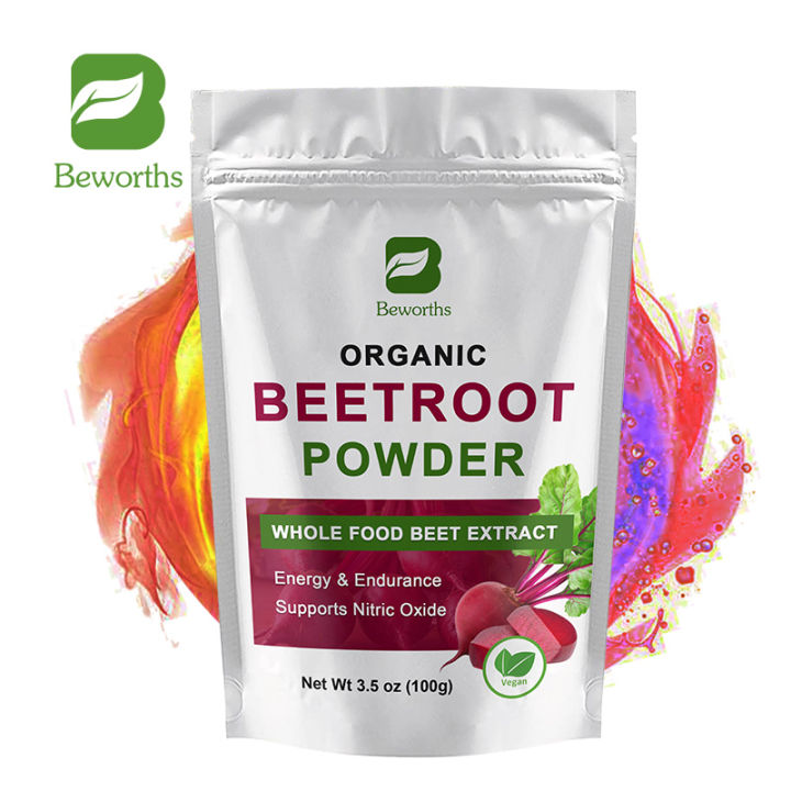 BEWORTHS Organic Beetroot Powder Lower Blood Pressure Relieve Anemia ...