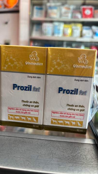vEMEDIM PROZIL 50ML. AN THẦN CHO HEO, HEO NÁI CẮN CON. CHỐNG CO GIẬT ...