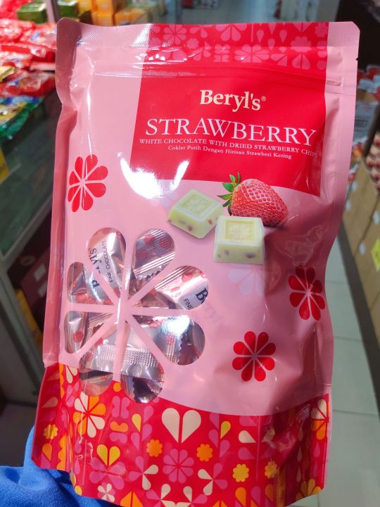 Coklat Langkawi Beryls Strawberry, Milk/Dark Tiramisu Chocolate | Lazada