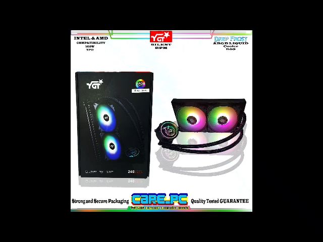 YGT ARGB LIQUID COOLER Deep Frost, ARGB LIGHTING SYNC (120mm&240mm) | Lazada