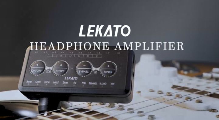 LEKATO Electric Guitar Amplifier Plug In with Multi Effects Delay ...