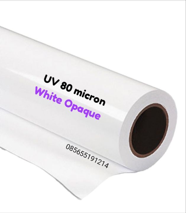 Plastik UV 80 micron putih susu dan 200 micron micron putih transparan lebar 6 meter panjang 1 ...