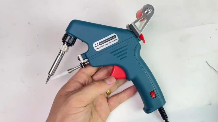 Automatic Soldering Gun 60W/100W solder gun, Ceramic PTC heating core ...