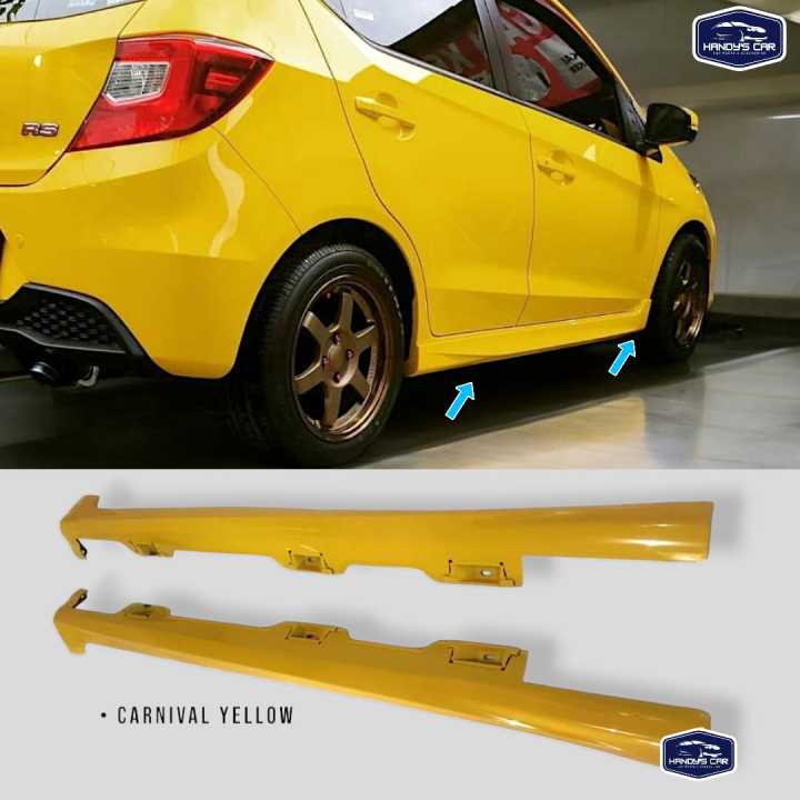 Side Skirt Brio all new 2018 - 2025 Body Kit Samping Brio | Lazada ...