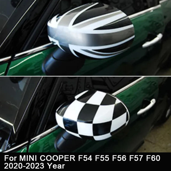 New Union Jack Stickers Rearview Mirror Covers For Mini Cooper MINI ...