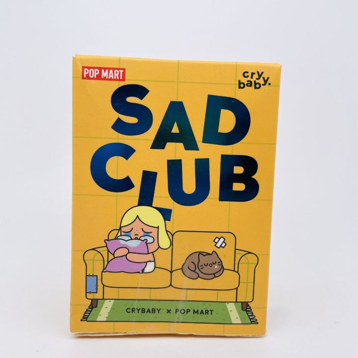 Original POP MART CRYBABY Sad Club Series Scene Sets Action Figure ...