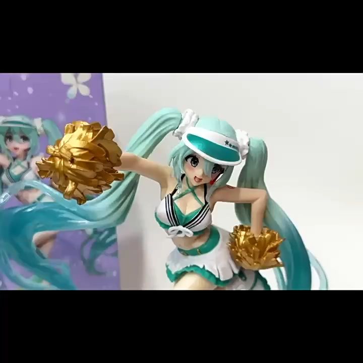 HATSUNE MIKU : CHEERLEADER UNIFORM - Action Figure Miniatur Pajangan ...