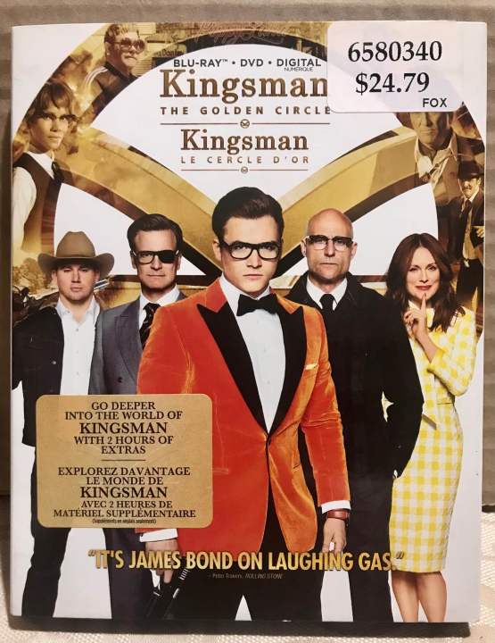 KINGSMAN The Golden Service - Blu-Ray + DVD | Lazada PH