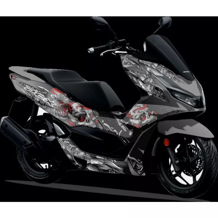 decal pcx 150 pcx 160 variasi pcx custom honda PCX sticker fullbody pcx ...