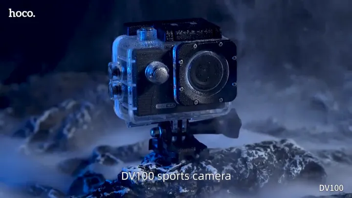 HOCO DV100 กล้องแอคชั่น กล้องกันน้ำ ลึก 30M หน้าจอ IPS 2 นิ้ว 1080P ...