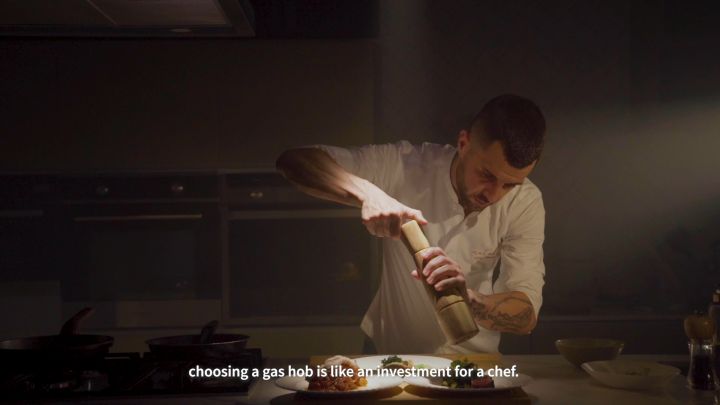 Firenzzi Italian Designer Stainless Steel 5 Burners Built-in Gas Hob ...