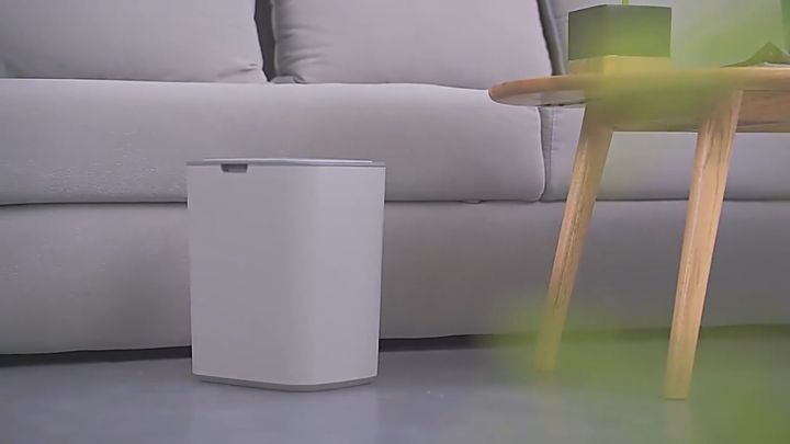15L Smart Dustbin LED Automatic Sensor Dustbin Trash Waste Bin Tong ...