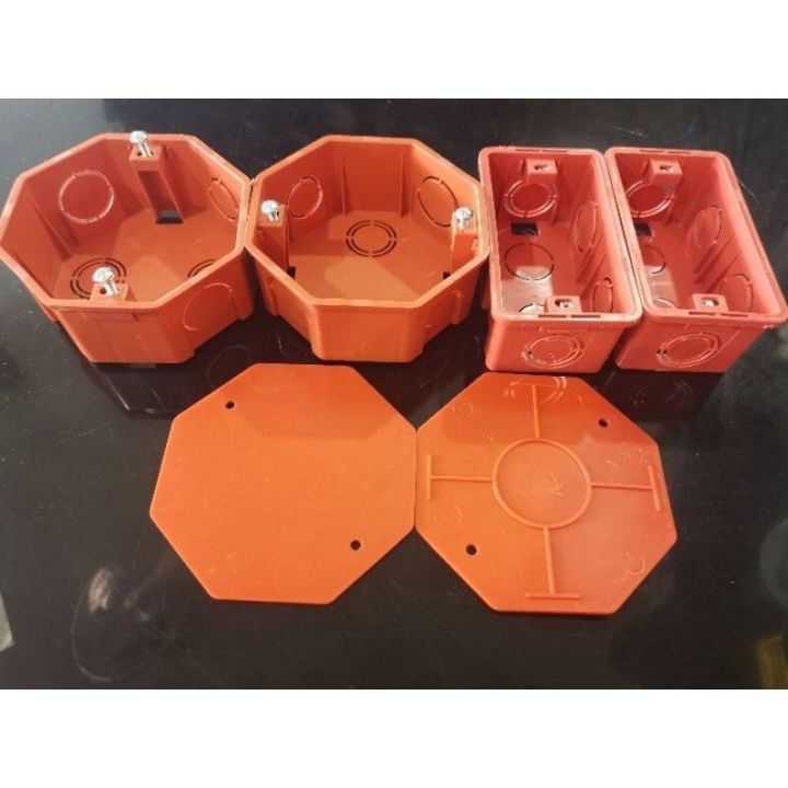 orange utility box, junction box, cover available! | Lazada PH