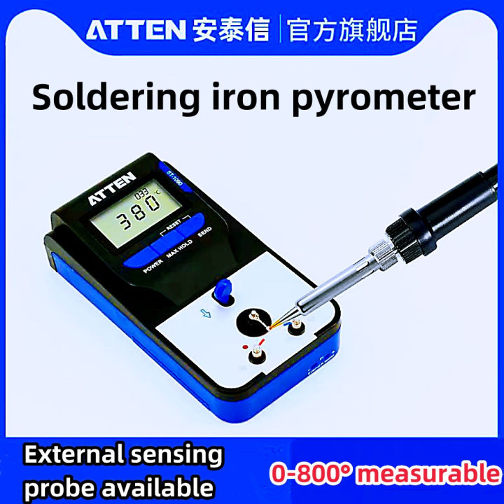 ATTEN soldering iron soldering station temperature tester ST-1090 | Lazada