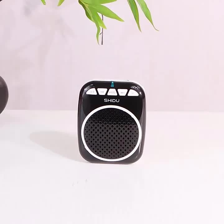 SHIDU Microphone Speaker for Teacher S308 Voice Amplifier Speaker with ...