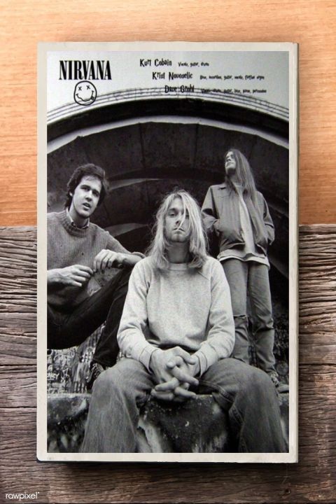 POSTER DINDING NIRVANA BAND (KURT COBAIN) | Lazada Indonesia