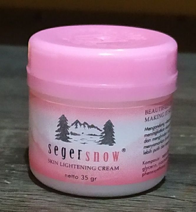 Seger Snow Skin Lightening Cream 35 gr ( Pink ) | Lazada Indonesia