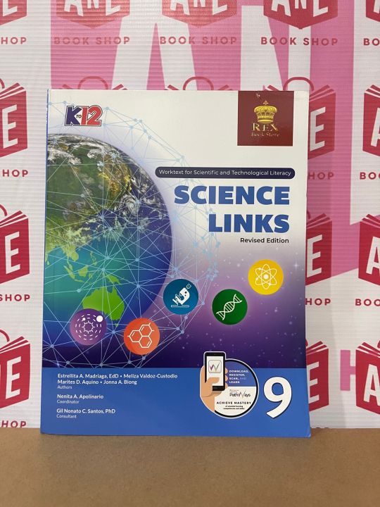 AUTHENTIC Grade 9 Kto12 Science Links Wortext for Scientific and ...