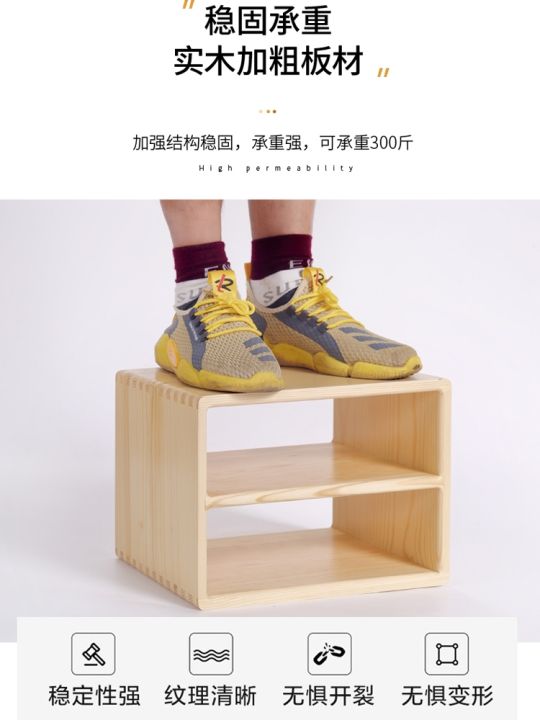 Japanese Style Joinery Low Bookcase Free Combination Solid Wood Floor ...