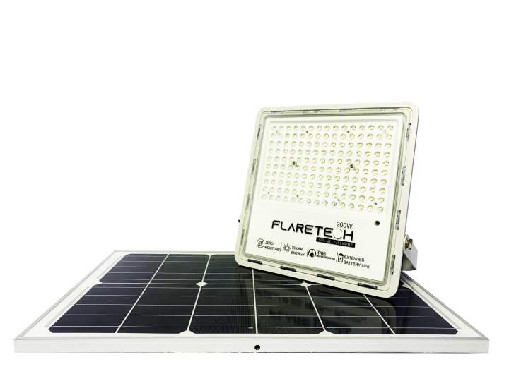 FLARETECH SOLAR FLOOD LIGHT PX SERIES 200W DAYLIGHT | Lazada PH
