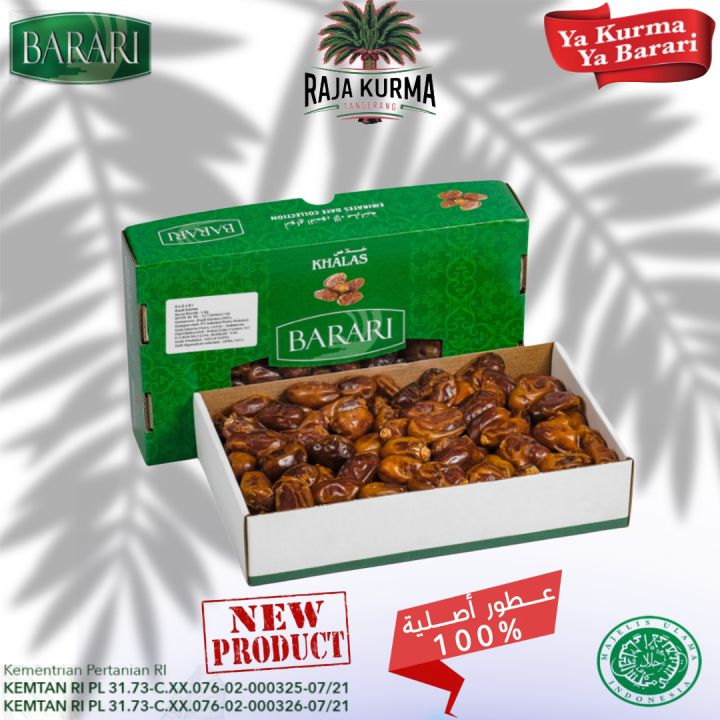 Kurma Barari Khalas Pack 1Kg UAE | Lazada Indonesia