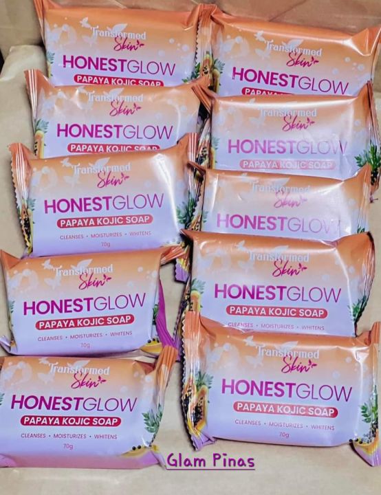 Honest Glow Papaya Kojic Soap 70 gms by Dave Villanueva | Lazada PH