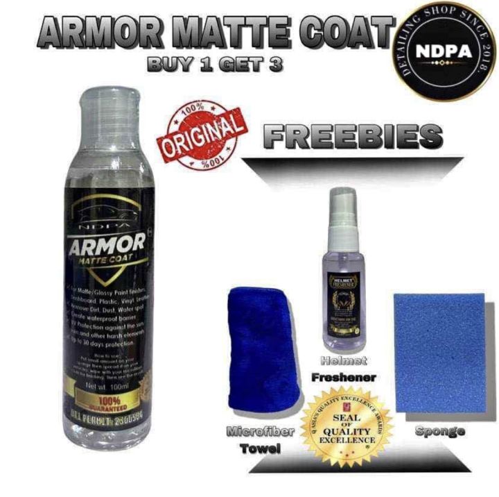 ARMOR MATTE COAT | Lazada PH