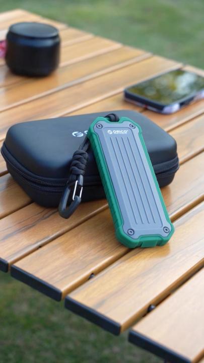 ORICO 3500MB/s Portable Outdoor M.2 NVMe SATA SSD Case Dual protocol ...