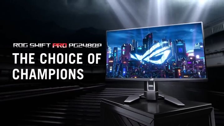 ROG Swift Pro PG248QP NVIDIA® G-SYNC® Esports Gaming Monitor - 24.1 ...