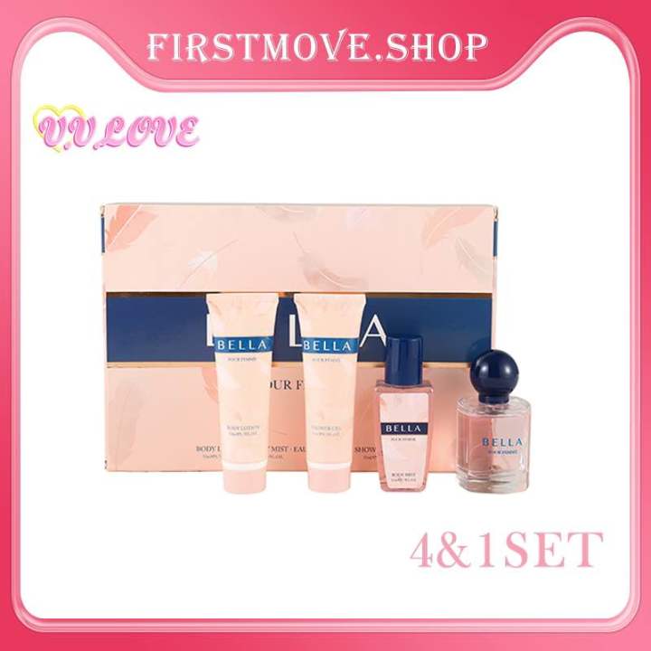 V.V LOVE PERFUME 4PCS GIFT SETS BATH SETS WITH BODY MIST PERFUME SETS ...