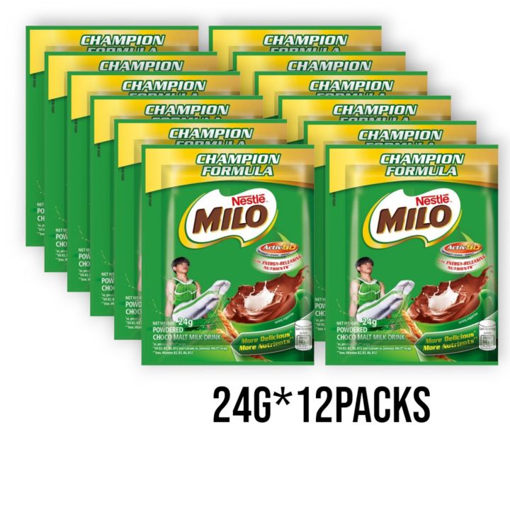 MILO ENERGY DRINK 24G*12SACHETS (SINGLE) | Lazada PH