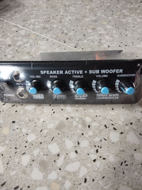 Kit Power Speaker Aktif Stereo 150 Watt + Tone Control + Panel Terbaik ...