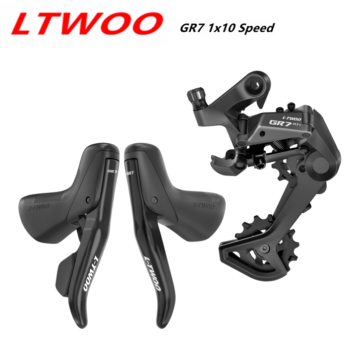 LTWOO GR7 1x10 Speed, 10s Road Groupset, R/L Shifter + Rear Derailleurs ...