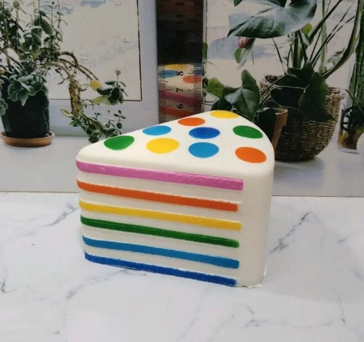 squishy cake rainbow | Lazada Indonesia