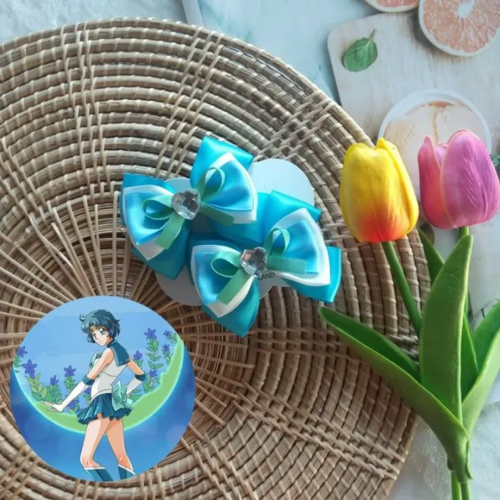 กิ๊บโบว์ติดผมเด็ก sailor moon 🌈💎 | Lazada.co.th