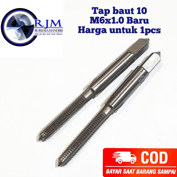 IS0062 Tap hand tap baut 10 m6x1.0 bukan yamawa nachi | Lazada Indonesia