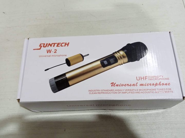 W-2 Suntech single wireless Microphone recharge Receiver | Lazada PH