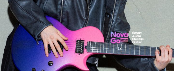 Enya Electric Guitar Nova Go Sonic Smart Electric Carbon Fiber Guitarra ...