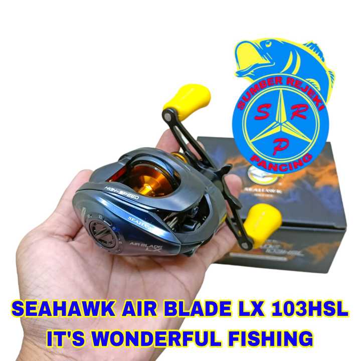 Reel Bc seahawk AIR BLADE LX 103hsL ratio 7.5:1 | Lazada Indonesia