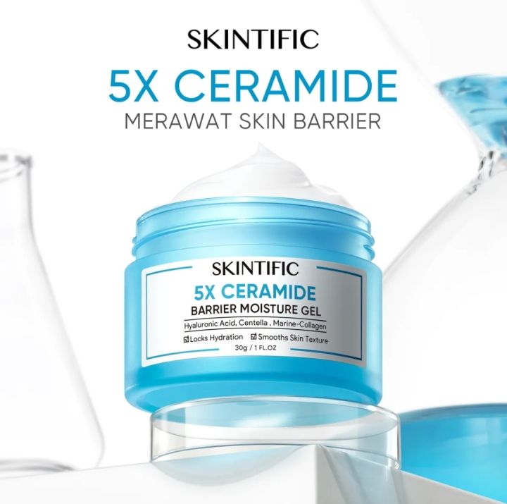 Skintific Moisturizer 5X Ceramide Skin Barrier ♡ | Lazada Indonesia