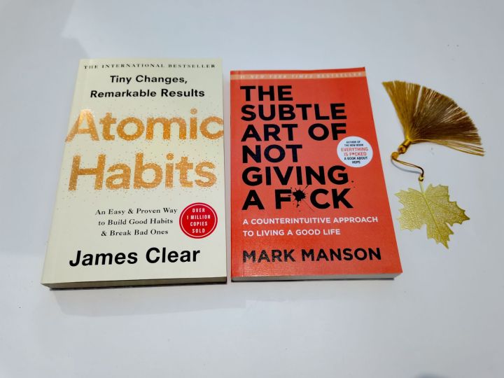 Atomic Habits & The Subtle Art of Not Giving a Fvck | Lazada PH