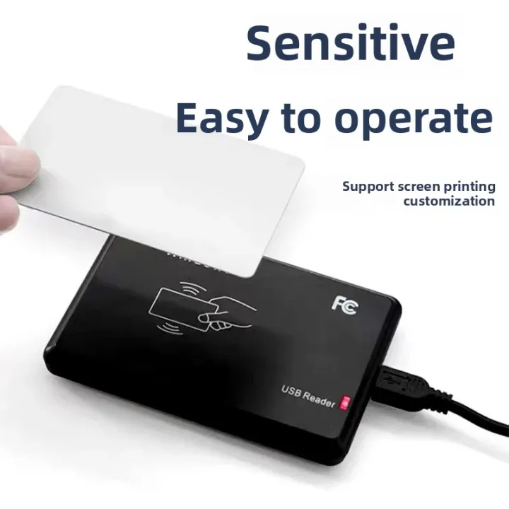 Dual-Frequency IC ID RFID Card Reader NFC Writer Access Control No ...
