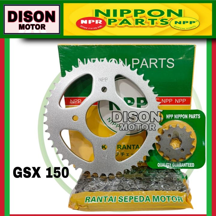 Gir set NPP GSX 150 original girset gear set gsx npp | Lazada Indonesia